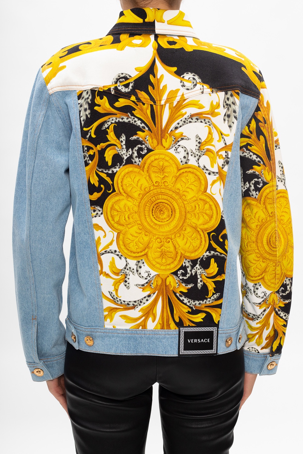 Versace Denim Jacket Womens Clothing Vitkac